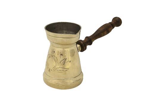 Brass Pot Brass Pot Engraved Brass Coffee Pot T