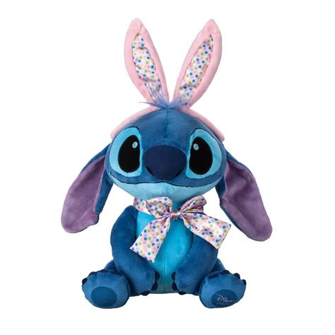 Disney Stitch Easter Medium Soft Plush Toy Milas Toys
