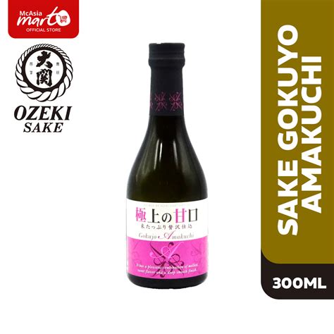 Shop Ozeki Sake Gokuyo Amakuchi 300ml At Mcasia Mart Youre Go To Asian Grocery Shop