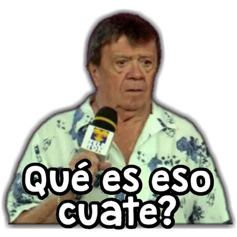 Qué Es Eso Cuate Sticker De Whatsapp Descargarstickers