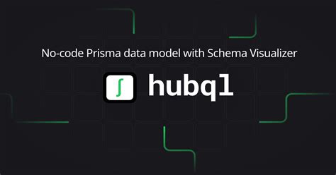No Code Prisma Data Model With Schema Visualizer