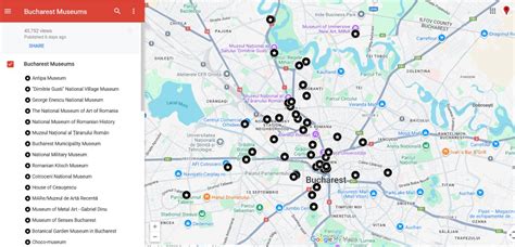 Bucharest Museums Map Trusted By Culture Explorers Since 2020 Visit