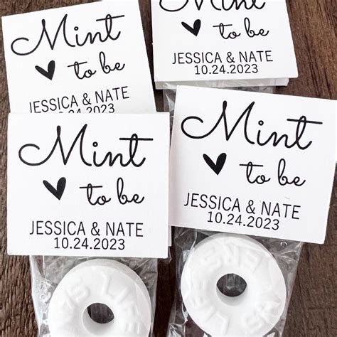 Mint To Be Wedding Favor Etsy