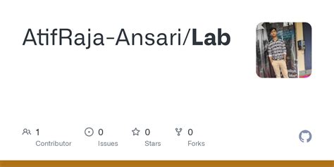 github atifraja ansari lab