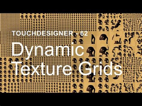 Dynamic Texture Grids TouchDesigner Tutorial AllTouchDesigner Tutorial Grid Motion Design