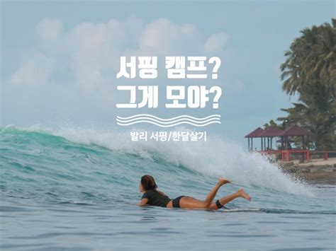 발리서핑한달살기 서핑캠프가 뭔가요 발리 서핑캠프에 대한 Qna 총정리 네이버 블로그