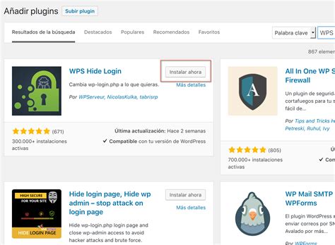 Proteger Wp Admin Y Wp Login Por Medio Del Plugin Wps Hide Login Hostsuar