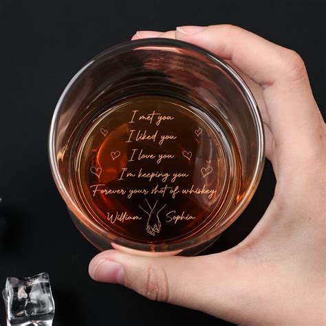 Engraved Whiskey Glass Macorner