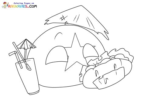 Countryballs Coloring Pages Free Printables