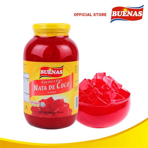 Buenas Nata De Coco 32oz Red Shopee Philippines