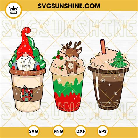 Christmas Coffee Svg Png Christmas Coffee Drink Late Cozy Svg Santa