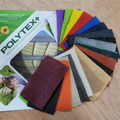 Polytex Fabric Sample Custom Shade Sails