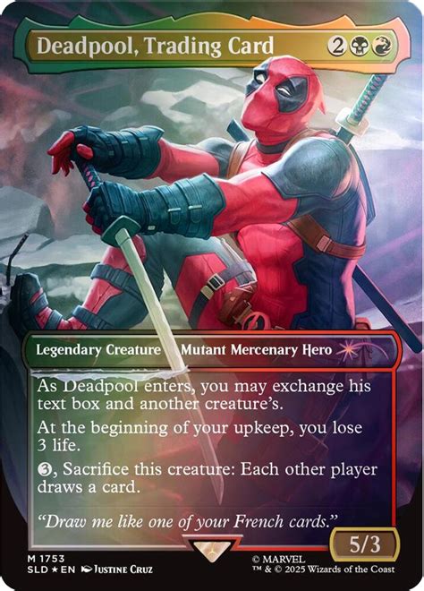 Maximum Effort Building Your Deadpool Trading Card Commander Deck