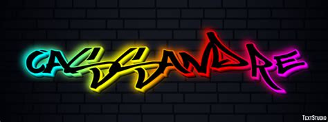 Cassandre Effet De Texte Et Design De Logos Prénom