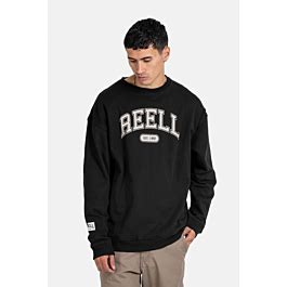 Team Crewneck Deep Black Reell Shop The Official Reell Online Shop