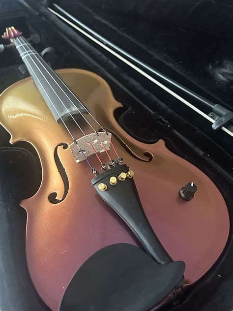 Barcus Berry Chromatic Ae Acoustic Electric Violin Reverb