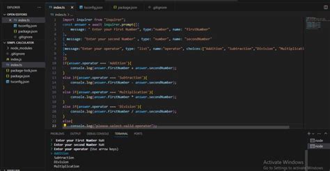 Completed A Calculator Project With Ameenalam Kainat Bilal Posted On