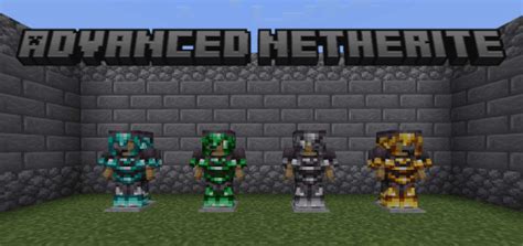 Advanced Netherite Minecraft Addon