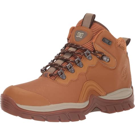 Dc Mens Navigator Ankle Boot Snowwheatdk Chocolate Dc Shoes