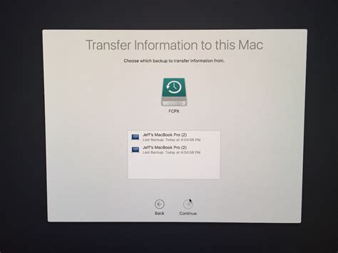 how to set up a new mac from a time machine backup