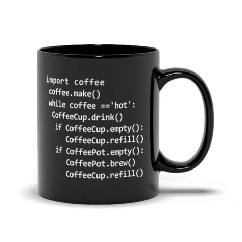 Python Code Mug Python Programming Mug Python Coffee Mug Etsy