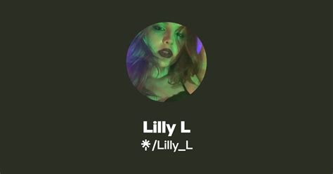 Lilly L Instagram Tiktok Linktree