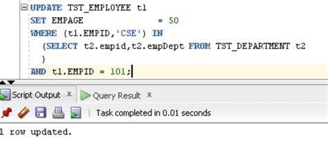 6 simple methods for updating the statement in an oracle table techbugger