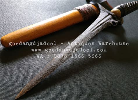 Goedangdjadoel Keris Banjar Kalimantan Selatan Sampana Bungkam Pamor Malela 4586 Sold