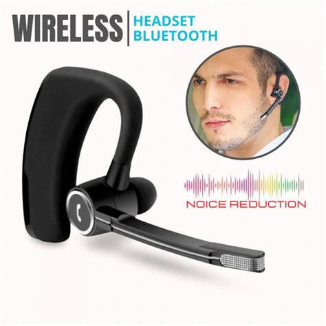 Jual Headset Wireless Bluetooth V4 1 Wireless Tanpa Kabel Dengan Mic V8s Shopee Indonesia