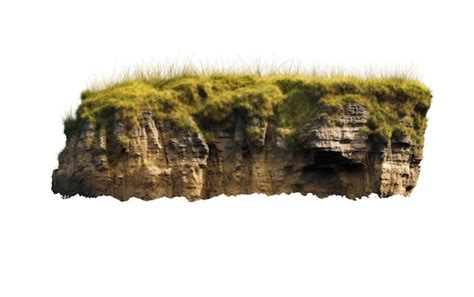 Premium Ai Image Green Grass Island