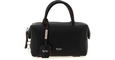 Max Mara Holdalls Small Top Case In Black Lyst