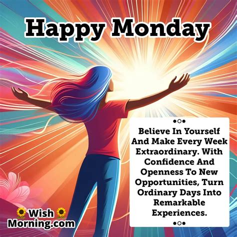 Happy Monday Motivational Messages Wish Morning