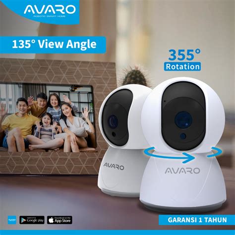 Jual [gratis Ongkir] Avaro Advan Smart Cctv Ai Wifi Ip Camera Cctv Indoor 2mp Ptz Lan Shopee