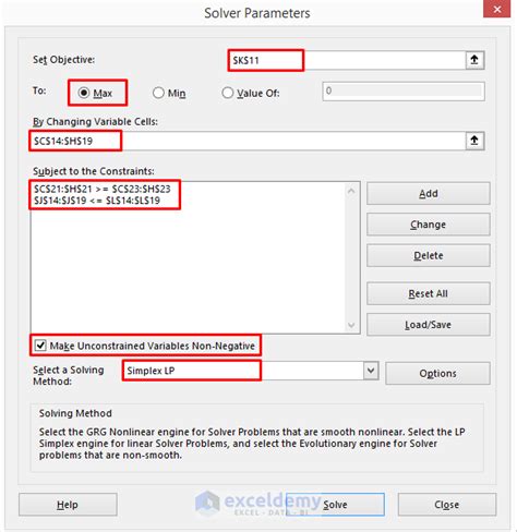 Solving Transportation Or Distribution Problems Using Excel Solver 2