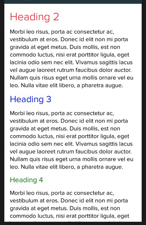 Styling Issue On Version Issue Meliorence React Native Render Html GitHub