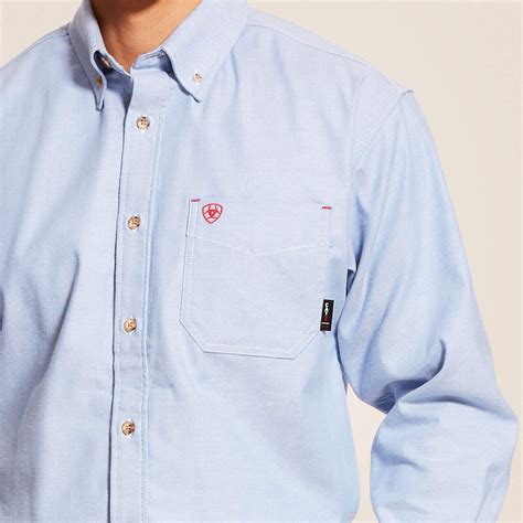 Fr Solid Twill Durastretch Work Shirt Ariat Crew