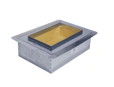Gaf Master Flow 12 In X 8 In Duct Board R6 Insulated Register Box
