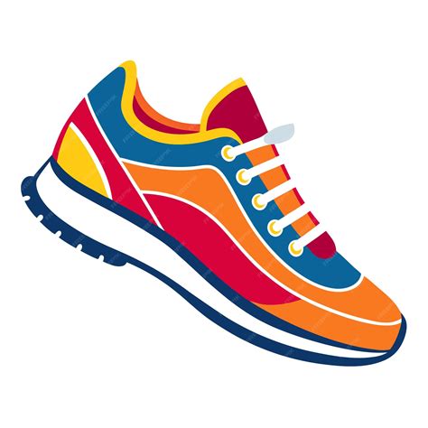 Running Shoes Clipart Vector Art And Illustration Premium Ai