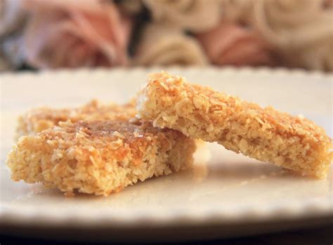 Oat Shortbread Slice From The Australian Blue Ribbon Cookbook Stories