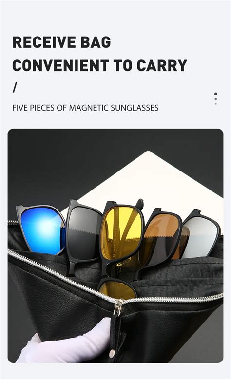 Fashion In Ic Clip Sungles And Prescription Gles Frame Men Women Polarized Or Night Vision