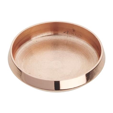 Rose Gold Finish Brass Floor Protector 2 Inch 50mm Heico Direct