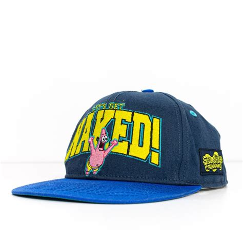Vintage 2011 Nickelodeon Spongebob Squarepants Get Naked Snapback Grailed