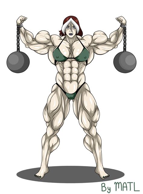 Rule 34 1girls Anna Marie Bikini Breasts Extreme Muscles Marvel Matl