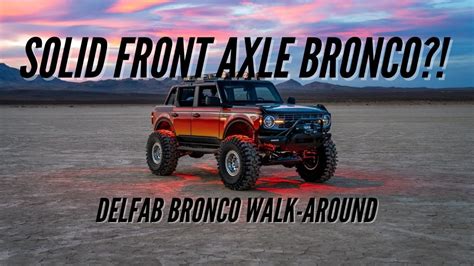 Solid Axle Swap Kits For Ford Bronco