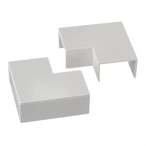 Deta Tte Trunking Angles 38mm X 25mm 2 Pack Screwfix
