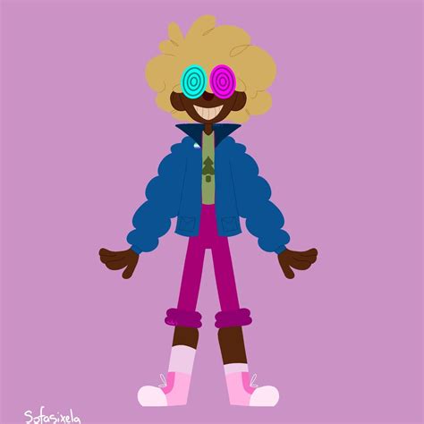 Drew My Oc In Camp Camp Style R Campcamp