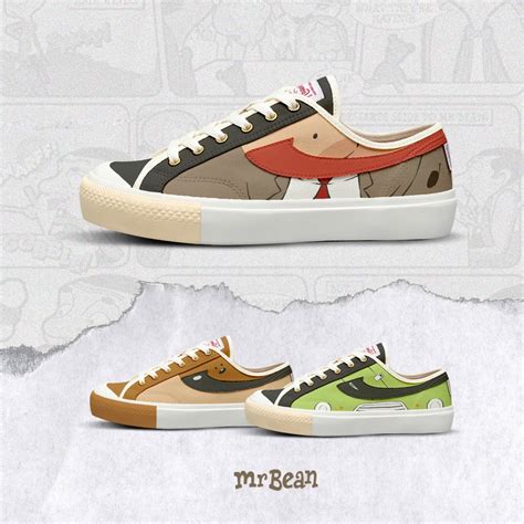 Jual Sepatu Compass Mr Bean Custom Shopee Indonesia