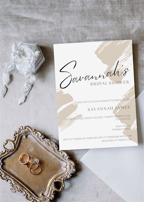 Plantilla De Invitación De Despedida De Soltera Neutra Descarga De