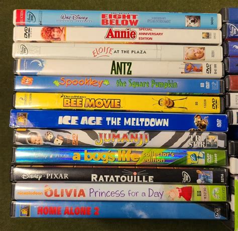 Disney Pixar Dreamworks Dvd Lot Shrek Ice Age Madagascar 53 Off