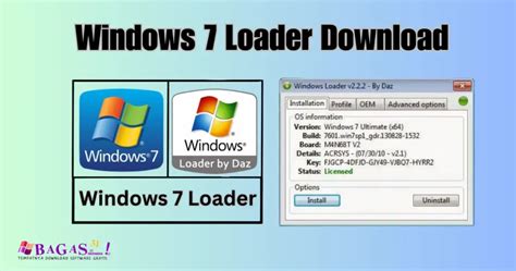 Windows 7 Loader 222 Full Version Download Bagas31